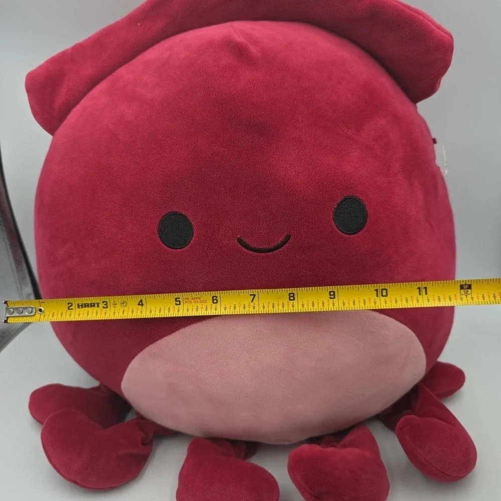 Squishmallows | Toys | Squishmallows 6 Altman The Red Squid Sea Life ...